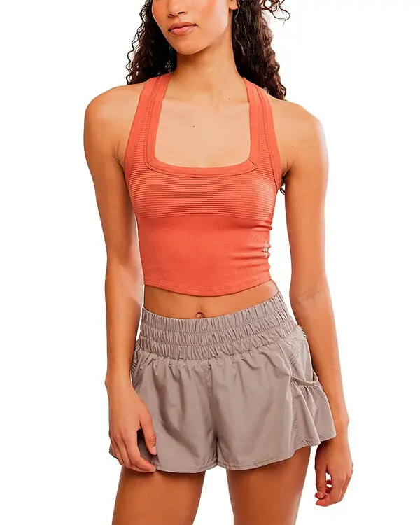 Free People Free Throw New Heights Tank Top - Fired Clay