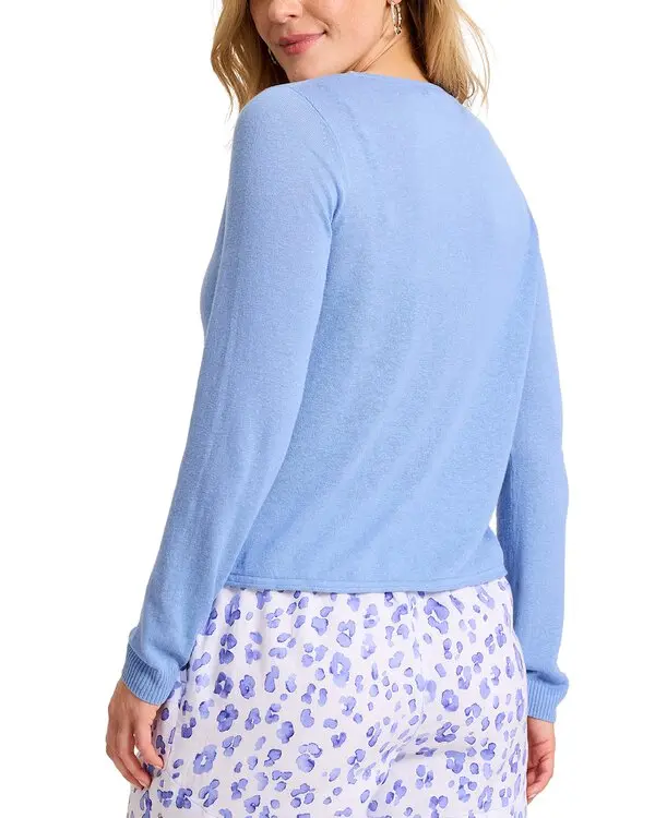 Tommy Bahama Adeline Flyaway Cardigan - Grape Pool