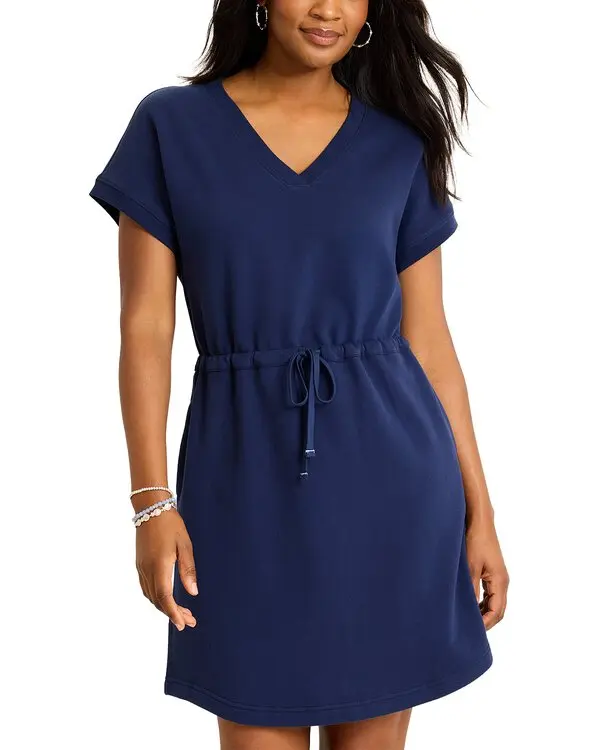 Tommy Bahama Marina Del Mar V Neck Dress - Coastline