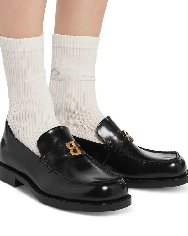 Balenciaga Shiny Penny Loafers