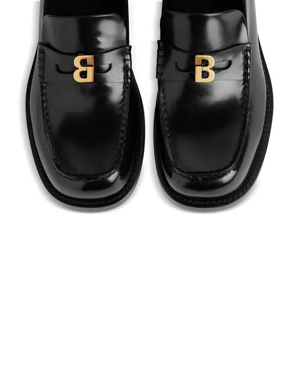 Balenciaga Shiny Penny Loafers