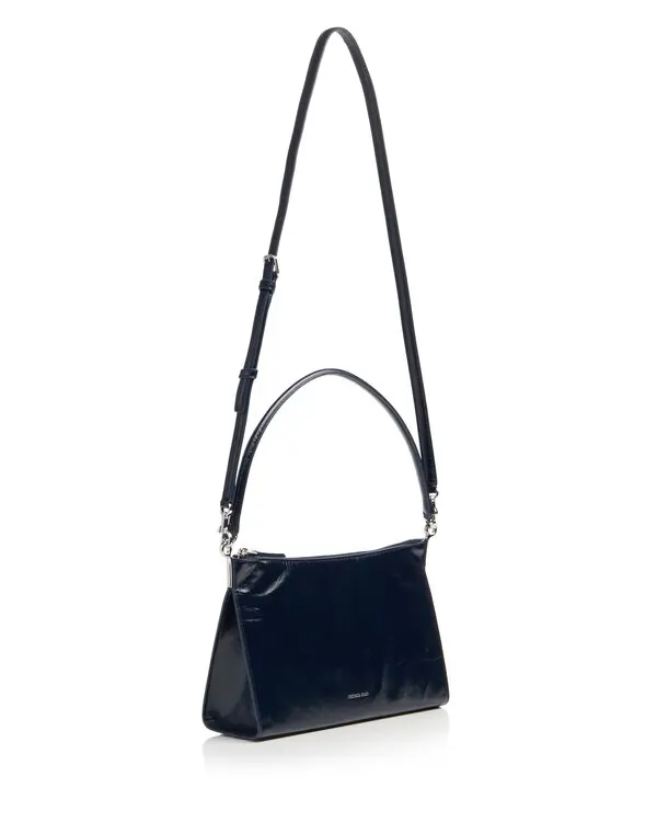 Veronica Beard Vida Small Leather Shoulder Bag