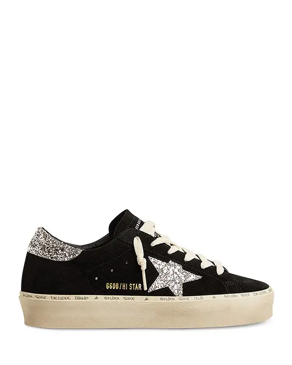 GOLDEN GOOSE Hi Star Suede Sneakers