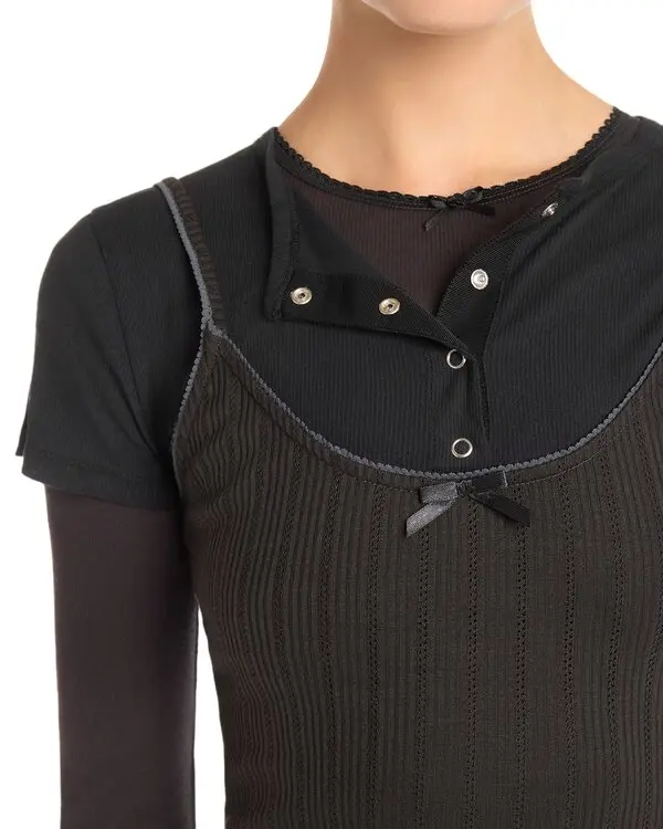 Acne Studios Layered Look Top