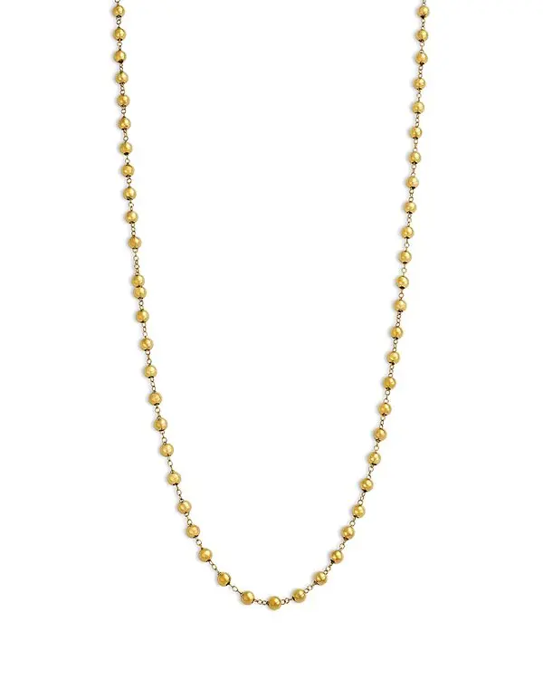 Bloomingdale'S Bead Link Chain Necklace In 14k Yellow 18 - Gold