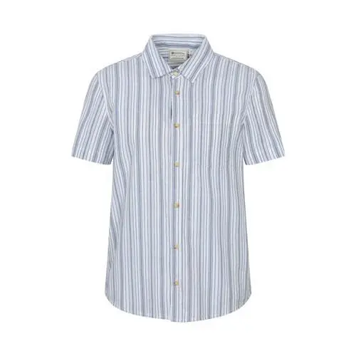 Mountain Warehouse Derby Stripe Cotton Short-sleeved Shirt
