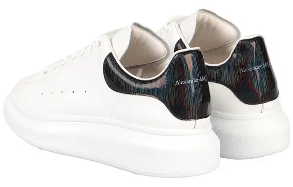 Alexander McQueen Oversized Sneaker - White/iridescent