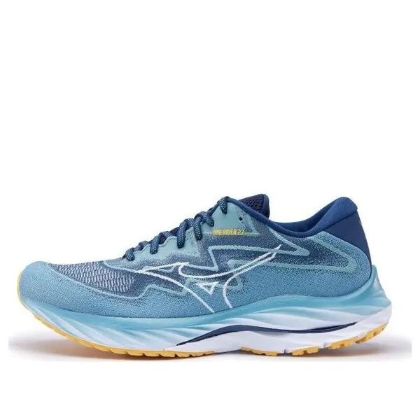 Mizuno Wave Rider 27 Shock Absorbing Bounce Lowtop - Blue