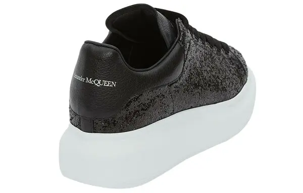 Alexander McQueen Oversized Glitter Sneakers
