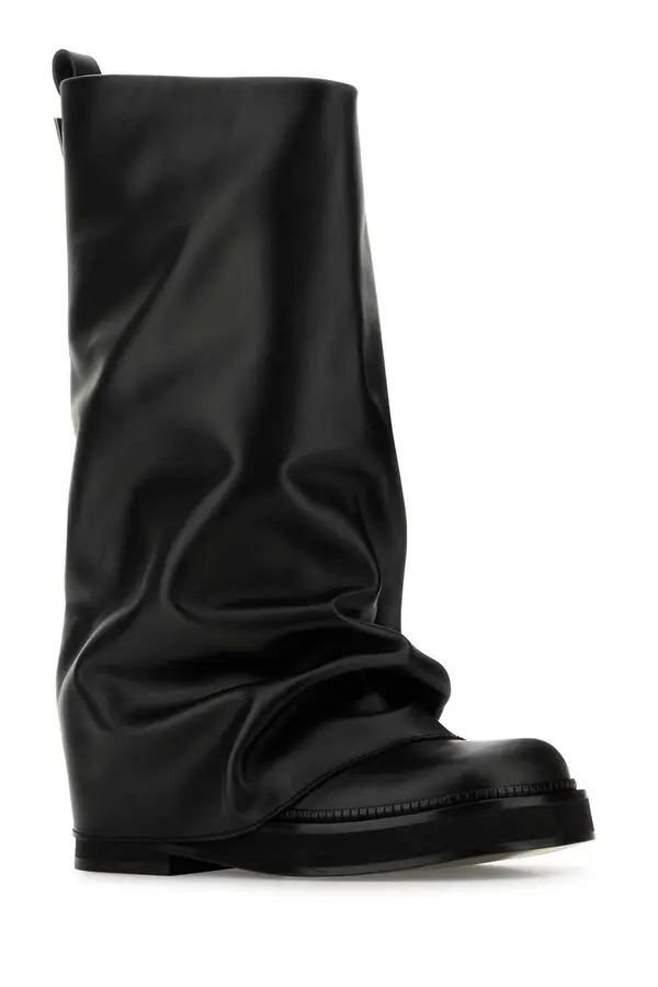 Attico Leather Robin Boots