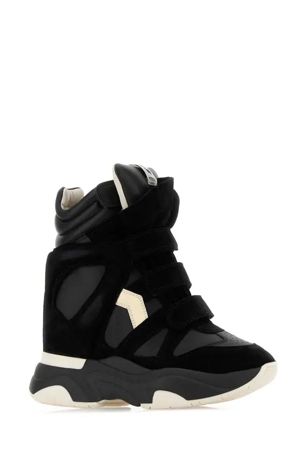 Isabel Marant Étoile Suede And Leather Balskee Sneakers