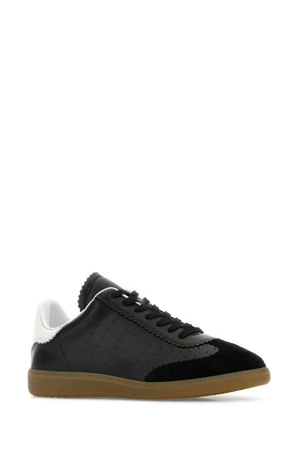 Isabel Marant Étoile Bryce Leather Sneakers - Black