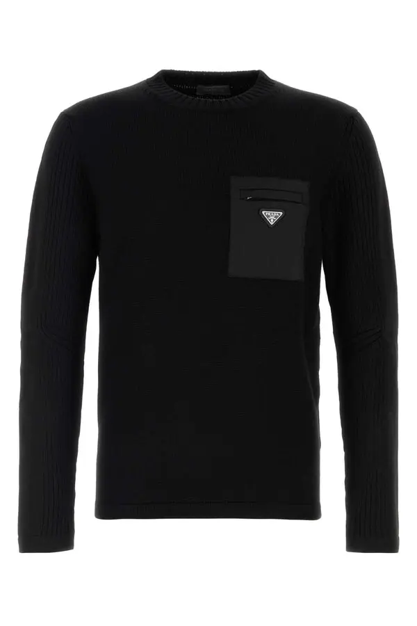 Prada Wool Sweater - Black