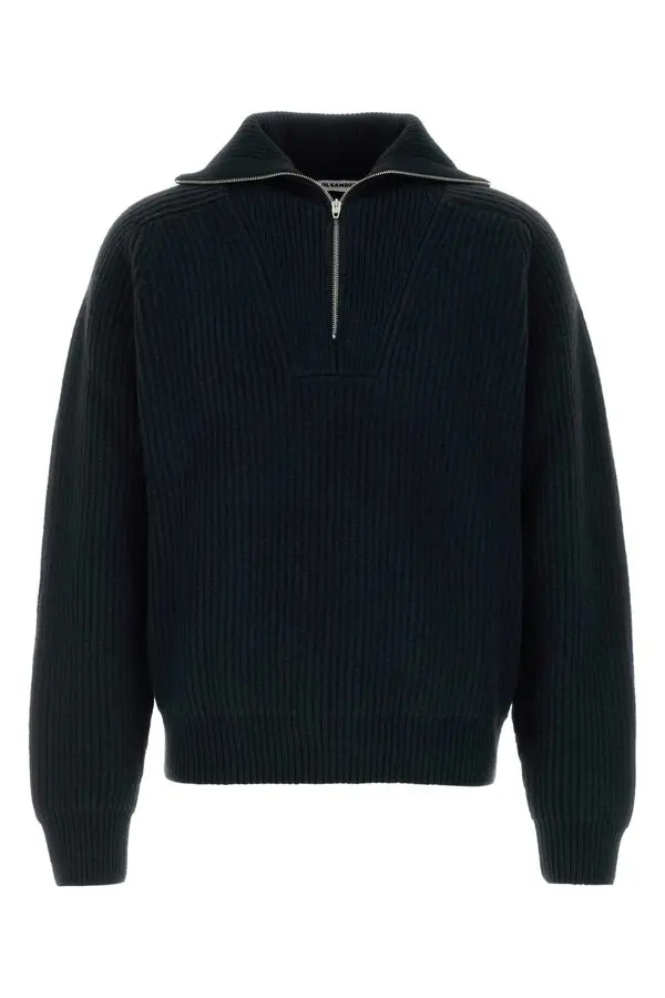 JIL SANDER Wool Polo Shirt
