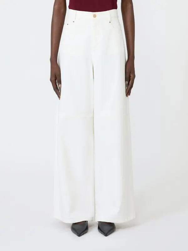 Max Mara Cotton Bull Trousers