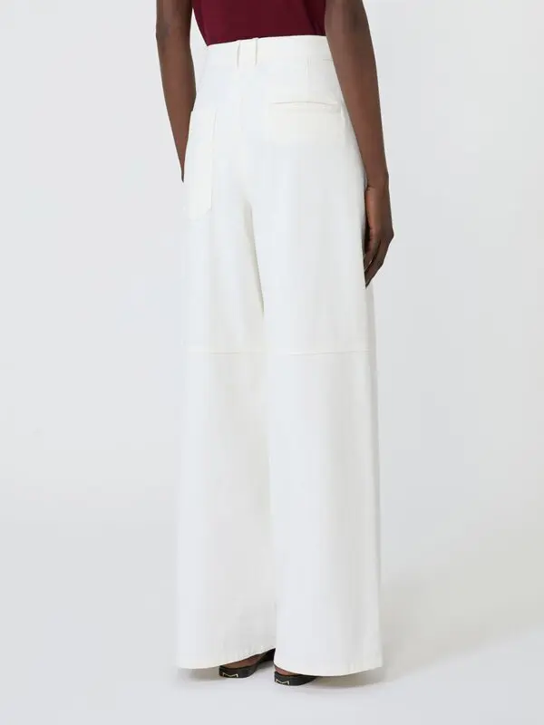 Max Mara Cotton Bull Trousers