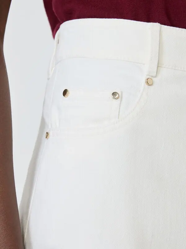Max Mara Cotton Bull Trousers
