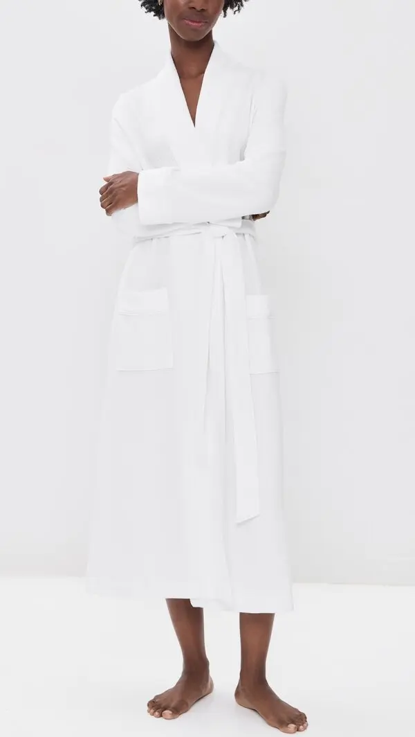 PETITE PLUME Luxe Pima Cotton Ophelia Robe