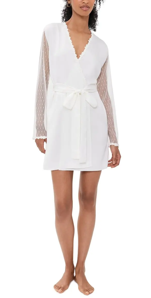 Flora Nikrooz Showstopper Charmeuse Robe