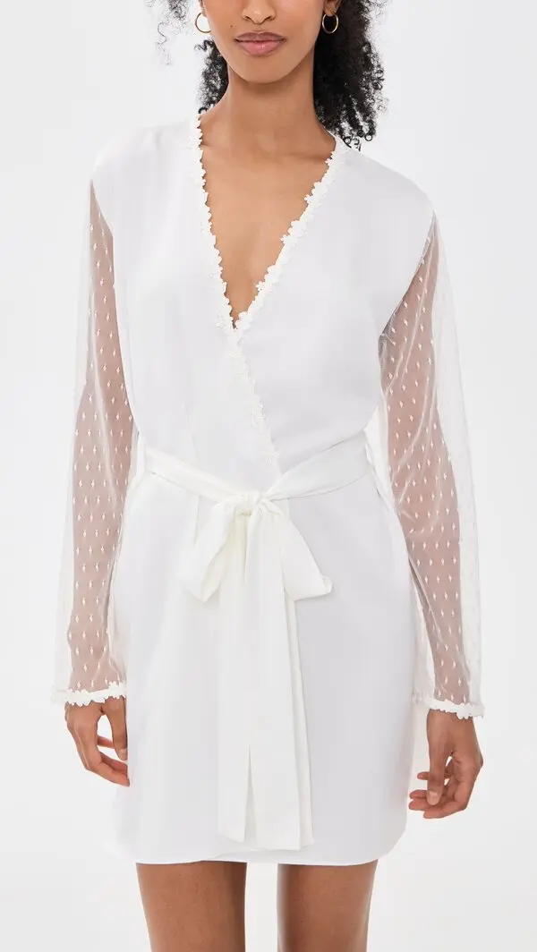 Flora Nikrooz Showstopper Charmeuse Robe
