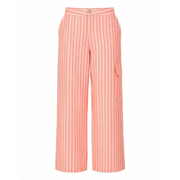 Mind Traveler Linen Cotton Cargo Trousers