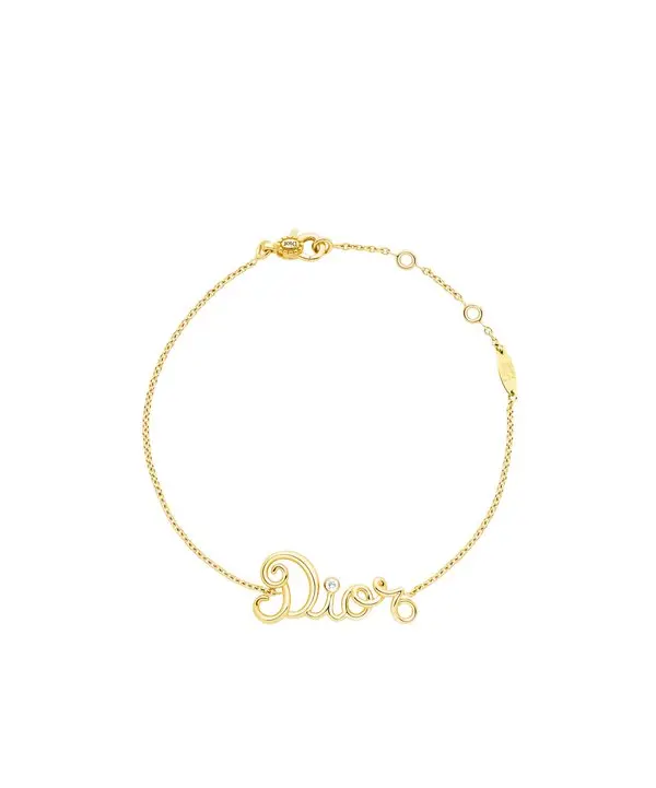Dior Amour' Logo Chain Bracelet