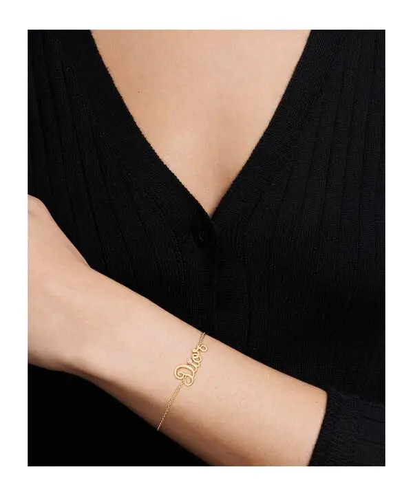 Dior Amour' Logo Chain Bracelet