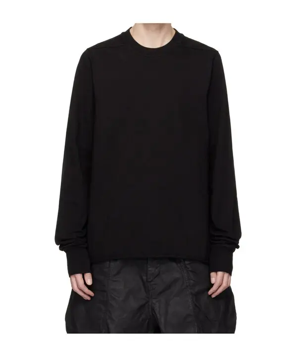 Rick Owens Long-sleeved Crewneck Sweatshirt