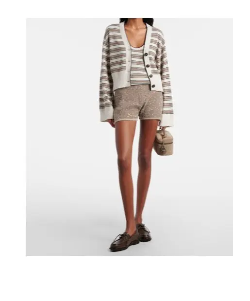 Brunello Cucinelli Long-sleeved Knitted Cardigan