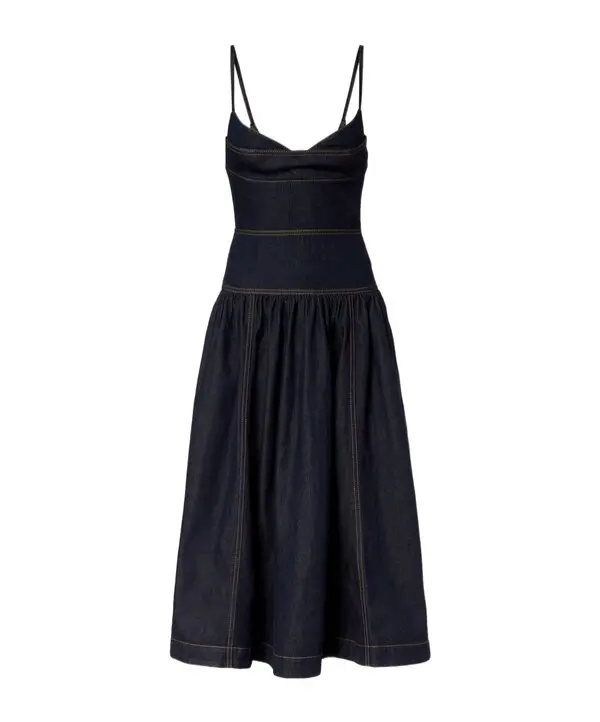 Zimmermann Denim Midi Dress