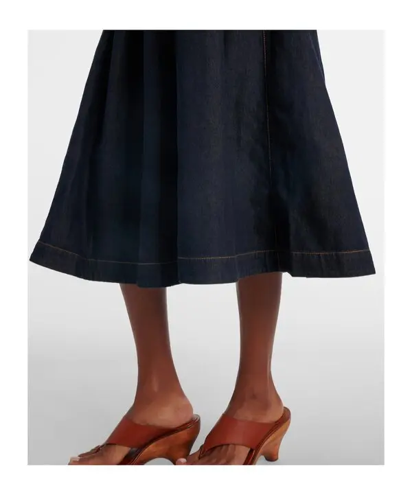 Zimmermann Denim Midi Dress