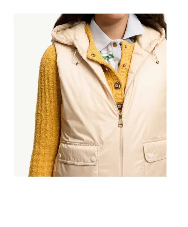 Moncler Lansette Short Down Gilet