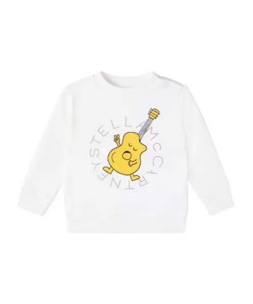 Stella McCartney Logo Cotton Fleece Sweatshirt