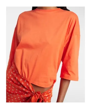 Christopher Esber Bandana Cotton Beach Cover-up