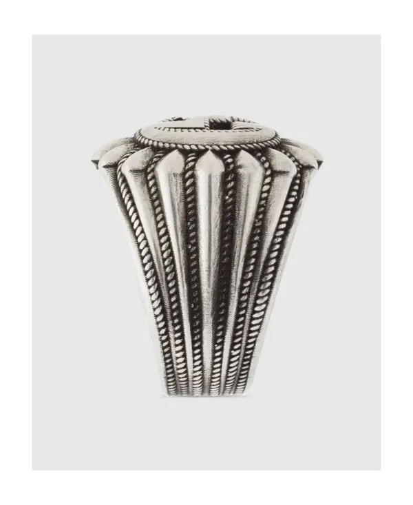 Gucci Interlocking G Engraved Ring