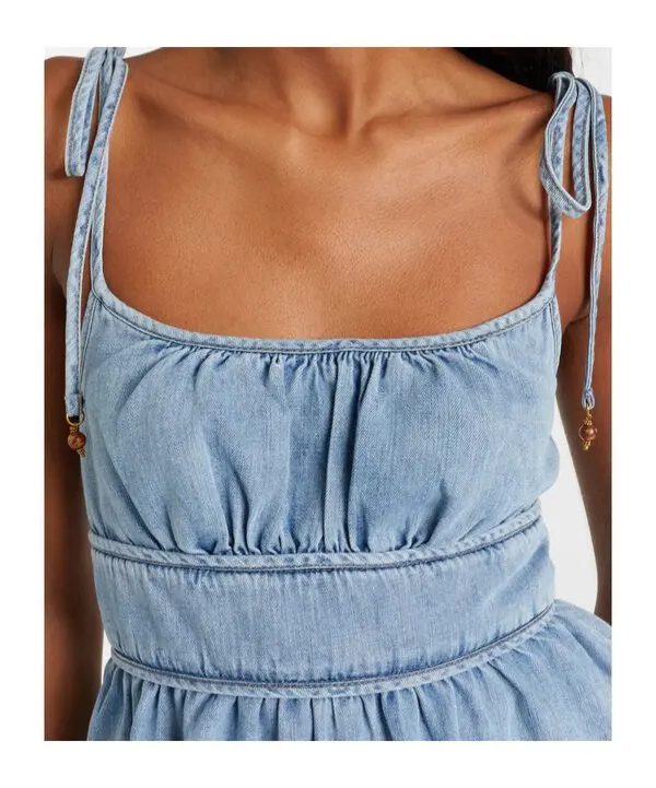 Zimmermann Wanderlust Denim Top