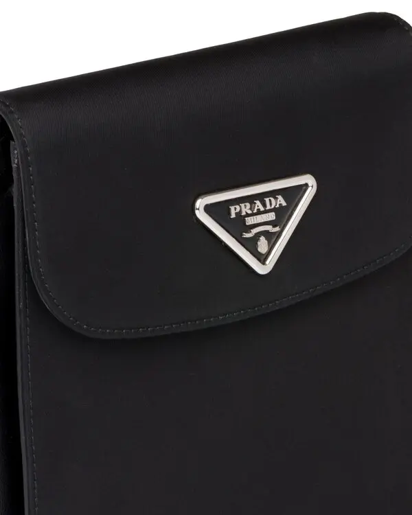 Prada Logo Plaque Shoulder Bag