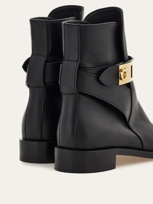 FERRAGAMO Hug Buckle Ankle Boot