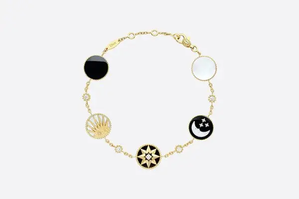 Dior Rose Des Vents And Rose Céleste Bracelet - Yellow