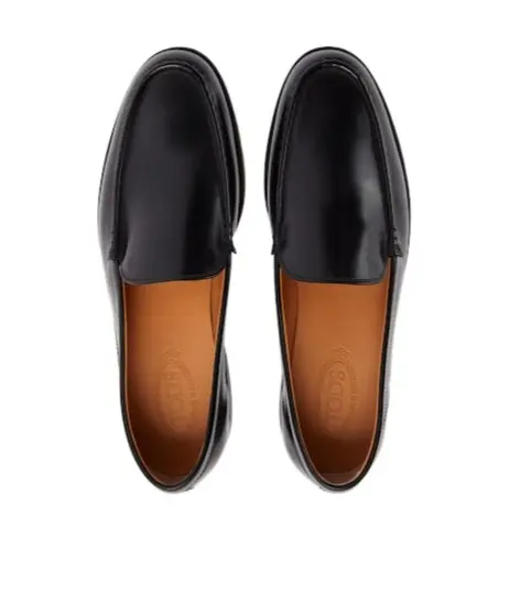 TOD'S Monogram Leather Loafers