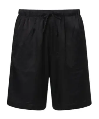 Dries Van Noten Gathered Bermuda Shorts - Black