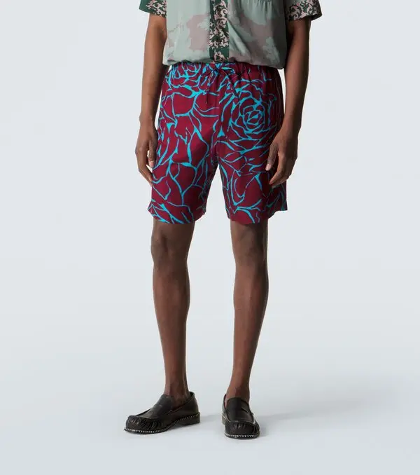 Dries Van Noten Floral Shorts