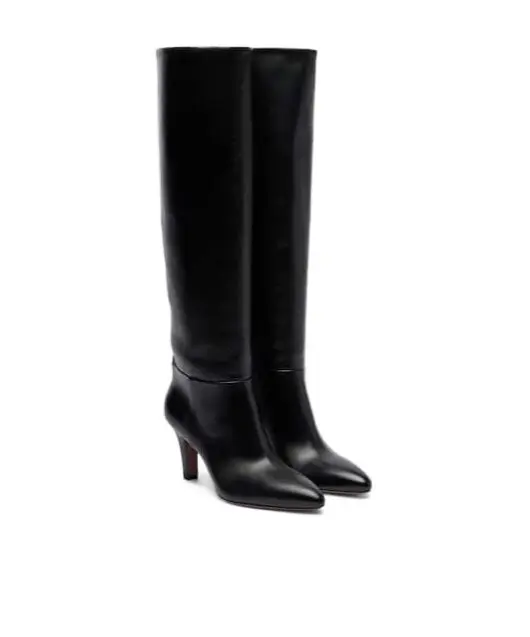 Paris Texas Leather Knee-high Boots
