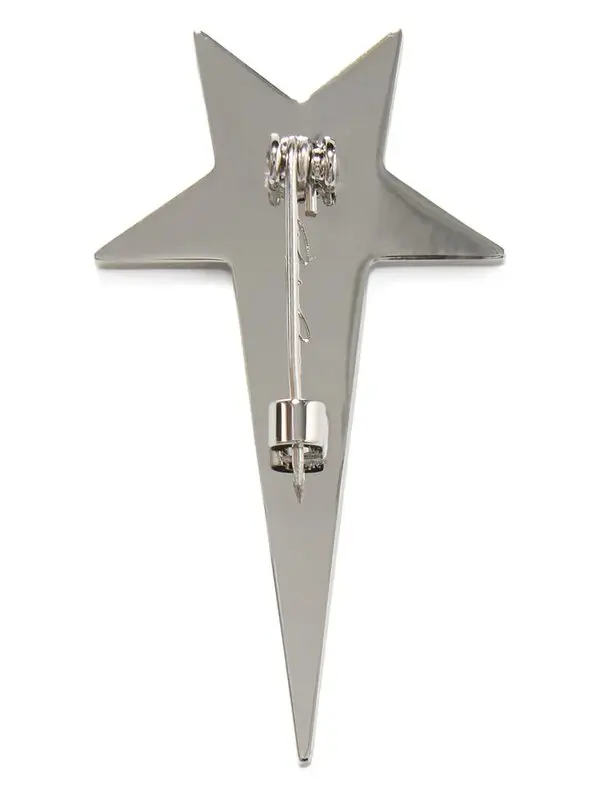Rick Owens Pentagram Lapel Pin