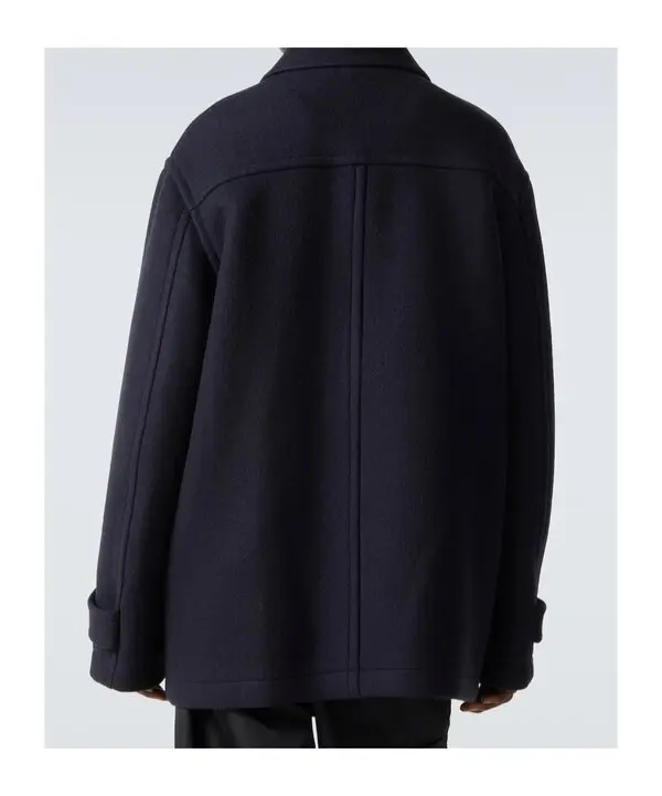 Dries Van Noten Wool And Cotton Coat