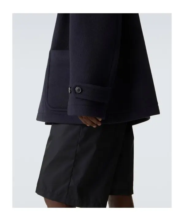 Dries Van Noten Wool And Cotton Coat