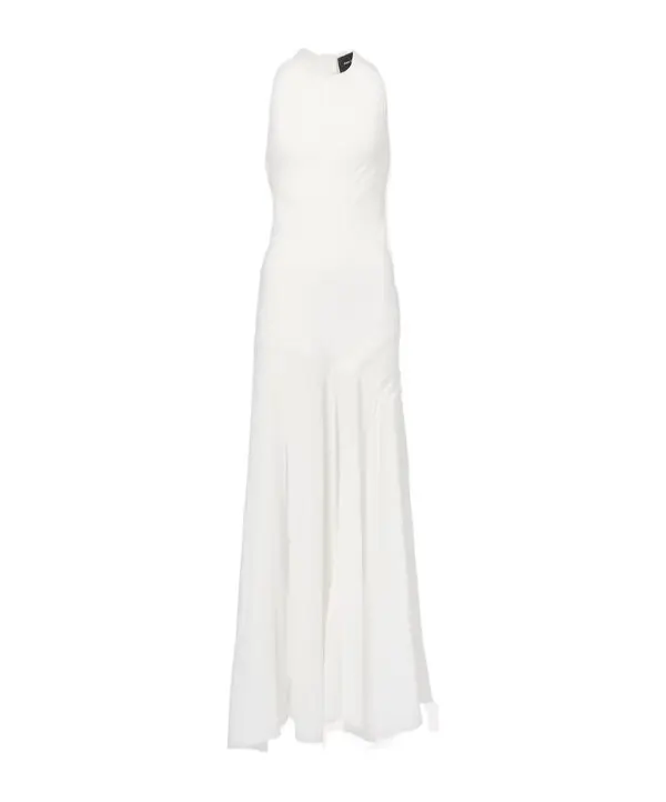 Simone Rocha Bow-detail Open-back Gown - White