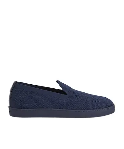 Giorgio Armani Canvas Slip-on Shoes