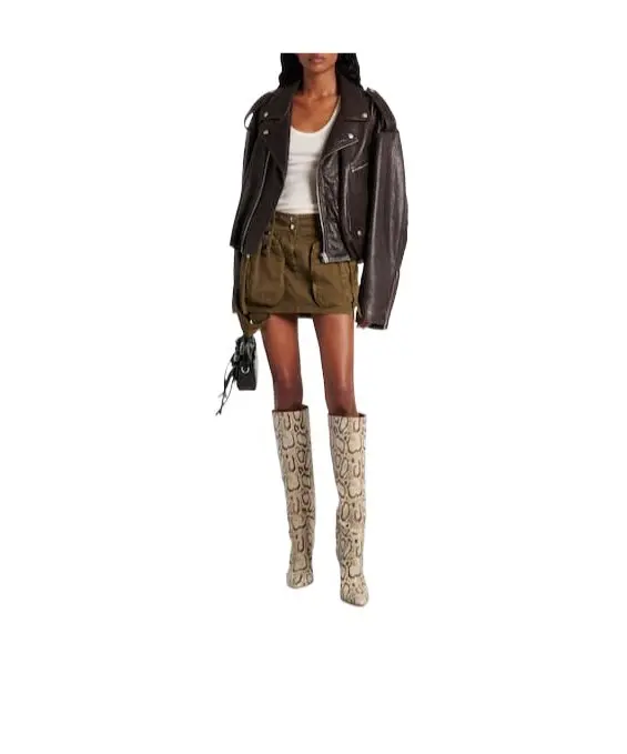 Paris Texas Leather Knee-high Boots