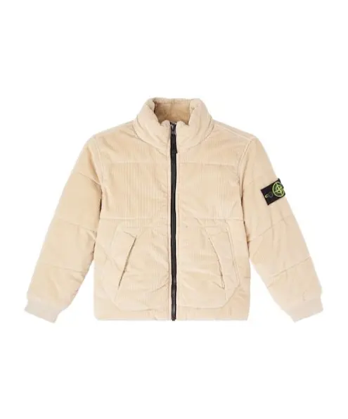 Stone Island Compass Cotton-blend Corduroy Jacket - Nude